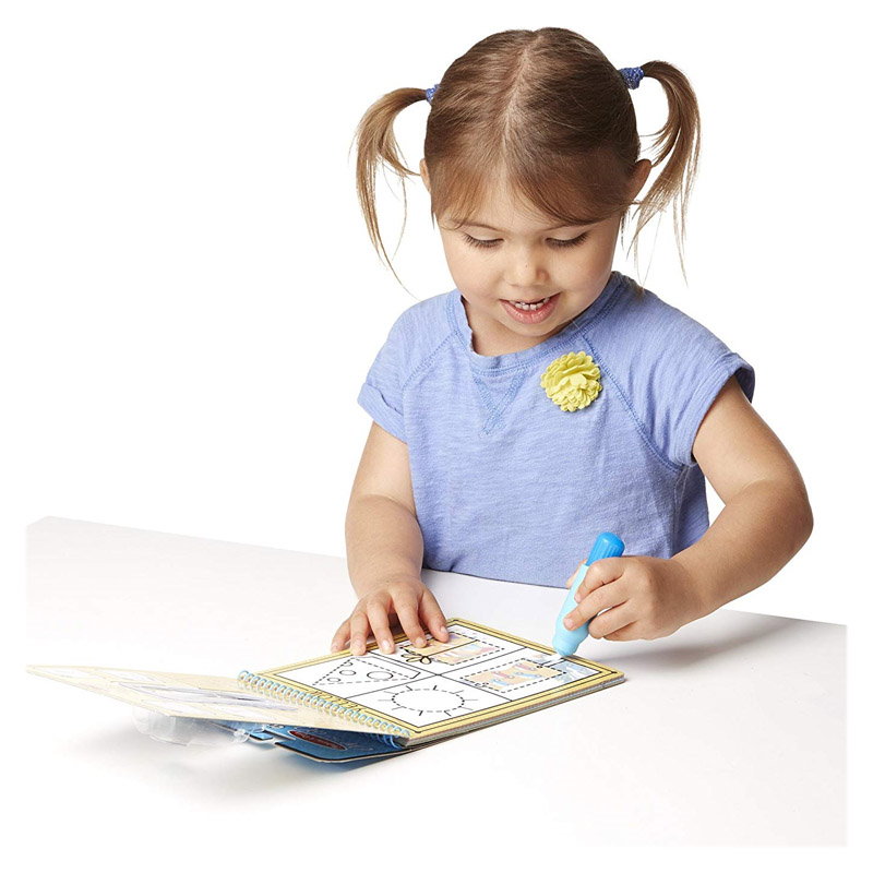 Carte de colorat cu apa, Forme si culori, Melissa & Doug | Creatoys.ro