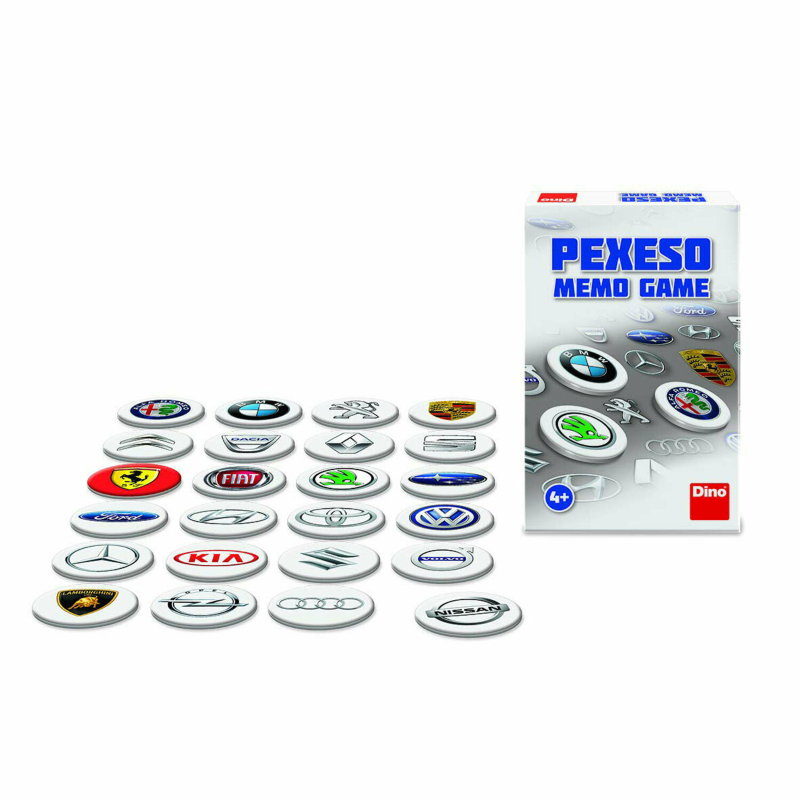 Marci de masini, joc de memorie - Creatoys.ro