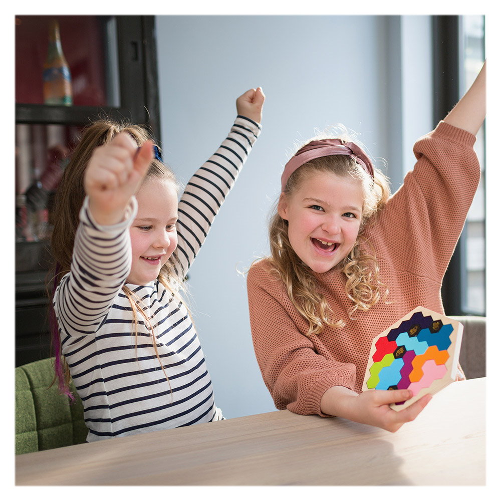 Puzzzle Beezzz, puzzle din lemn cu provocari | Creatoys.ro