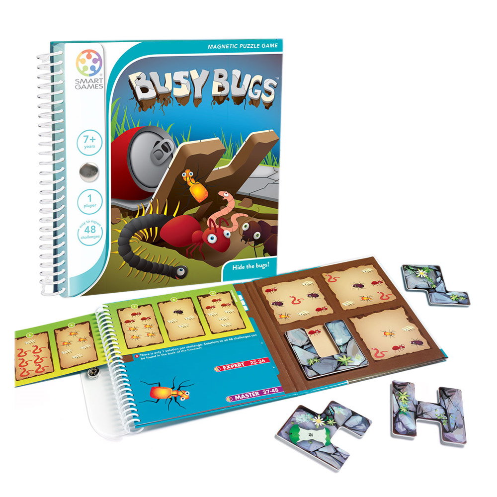 Busy Bugs, joc magnetic, SMART GAMES | Creatoys.ro