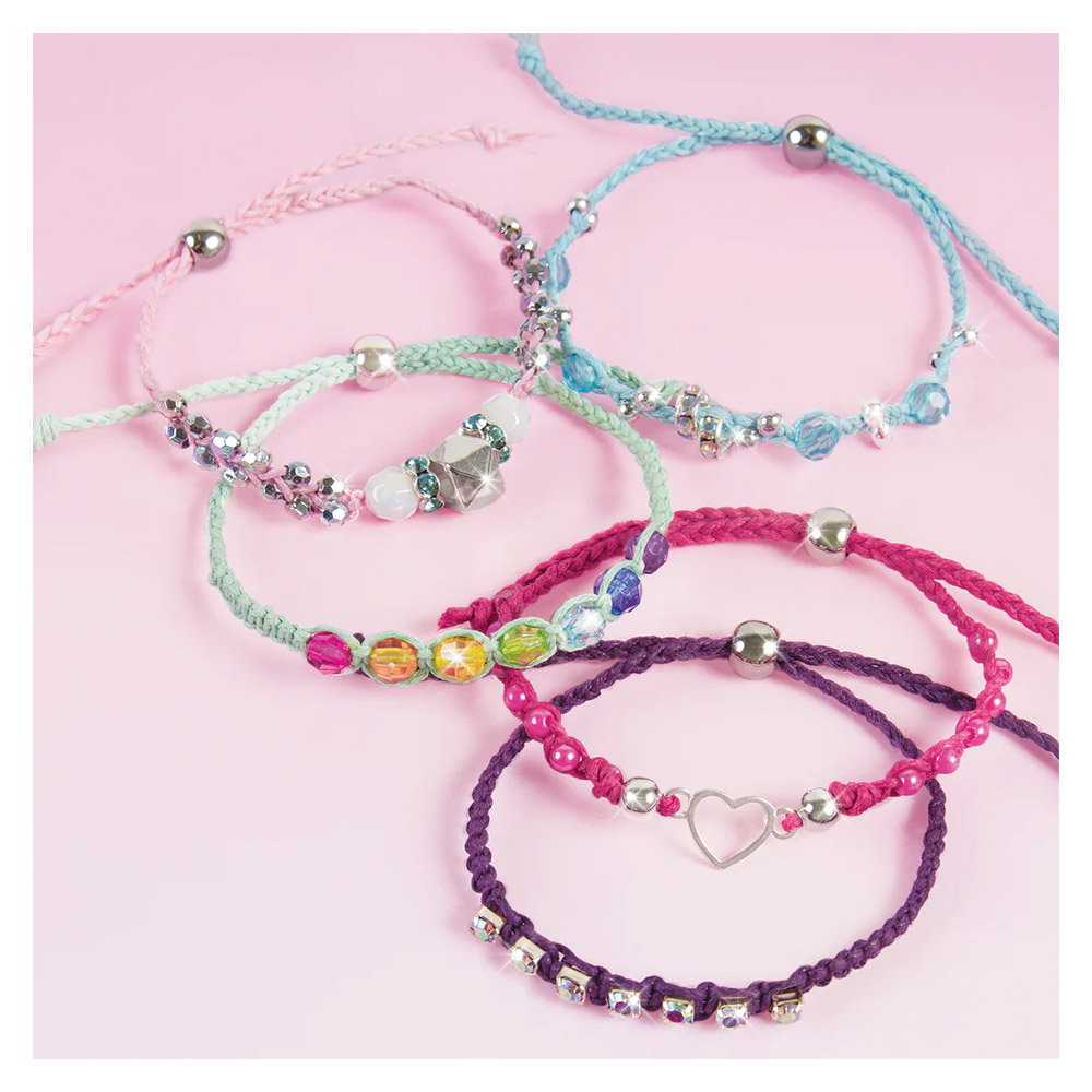 Bratari impletite stralucitoare, Make it Real - Creatoys.ro