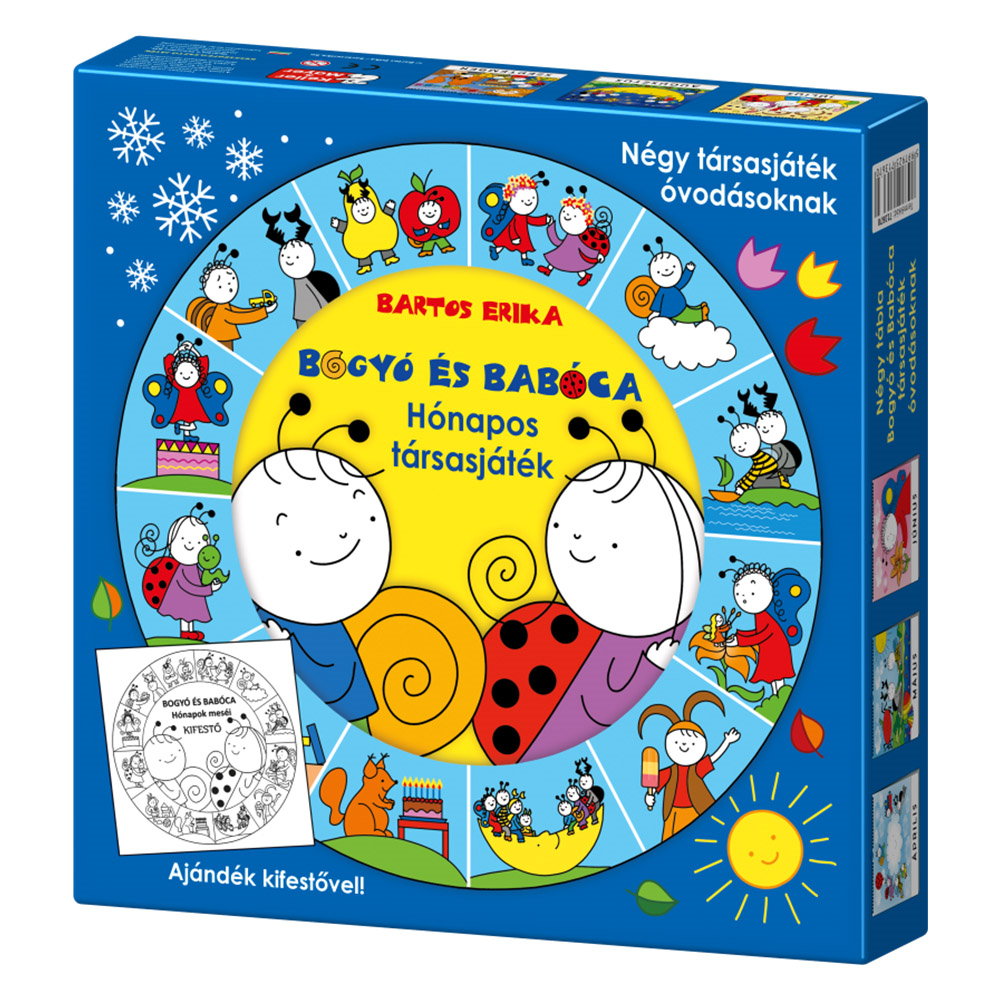 Bogyó és Babóca, Hónapos társasjáték - Creatoys.ro