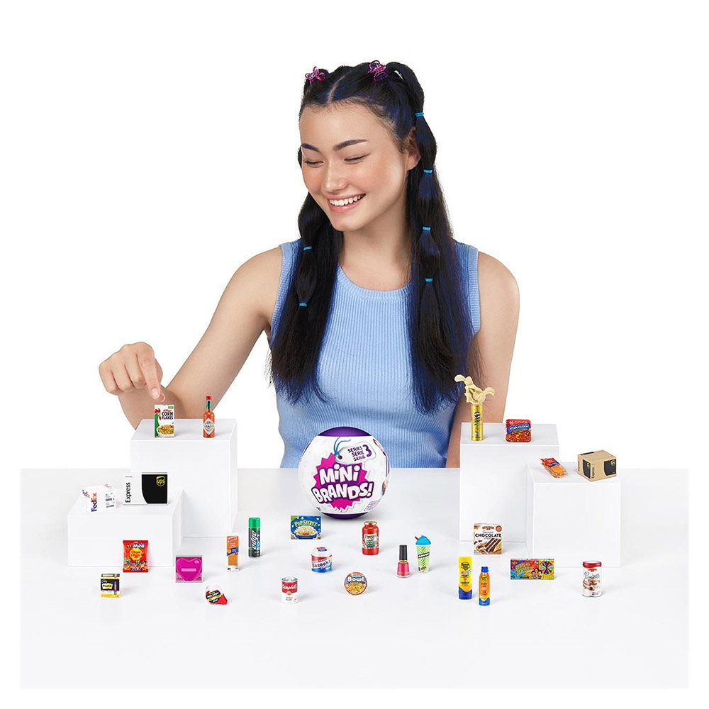 Mini Brands, set 5 mini marci surpriza, seria 3 - Creatoys.ro