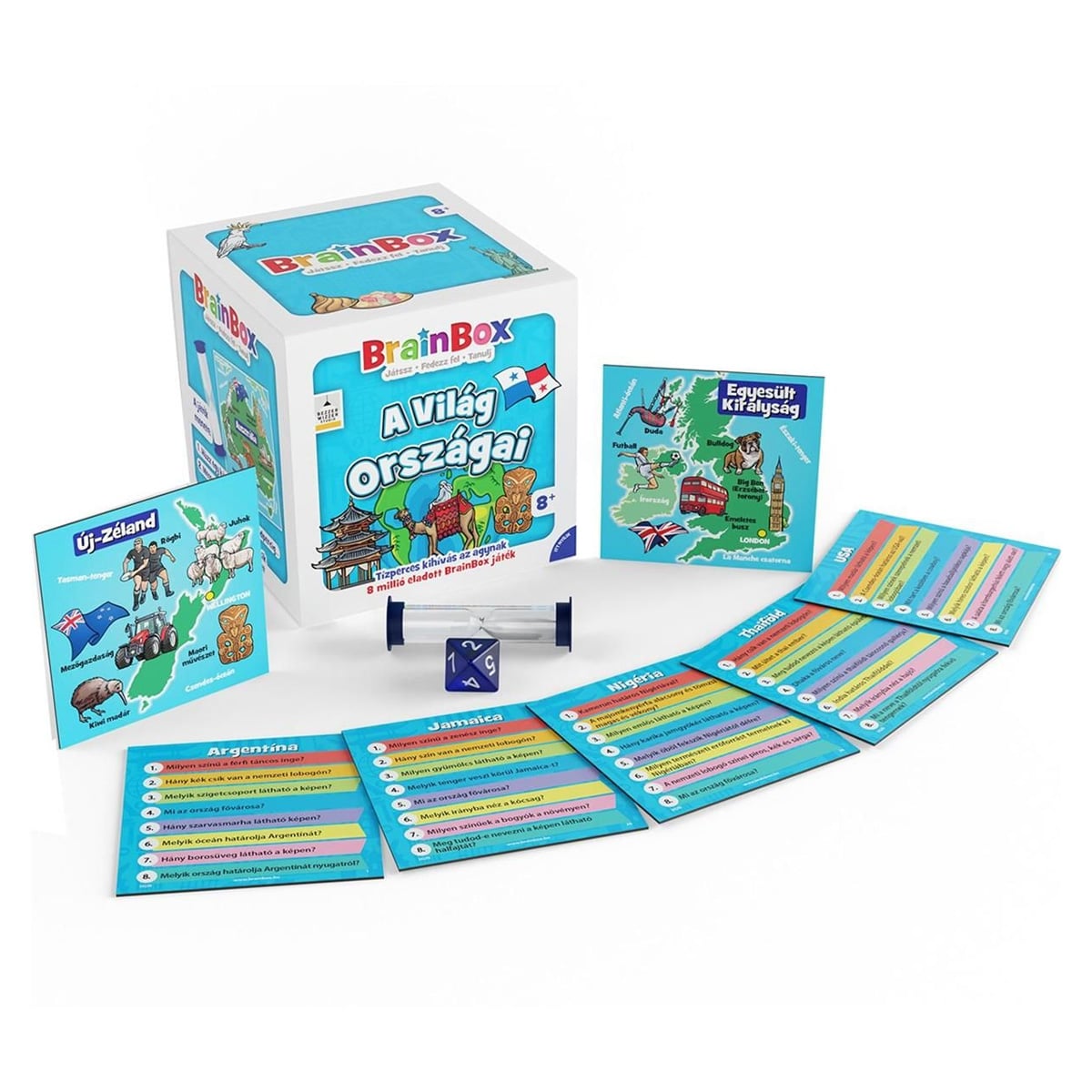 BrainBox, A világ országai, új kiadás - Creatoys.ro